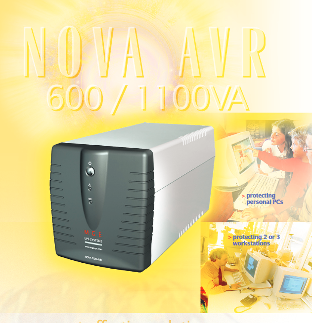 UPS MGE NOVA 1100 AVR , 258112 | Цена от 329.99 лв / 168.72 € - JAR Computers